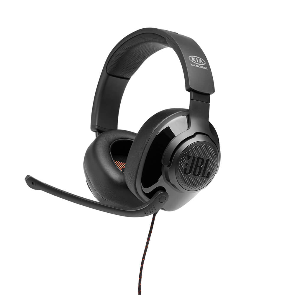 JBL Quantum 300 Wired Over-Ear Gaming Headset with Flip-Up Mic | HG